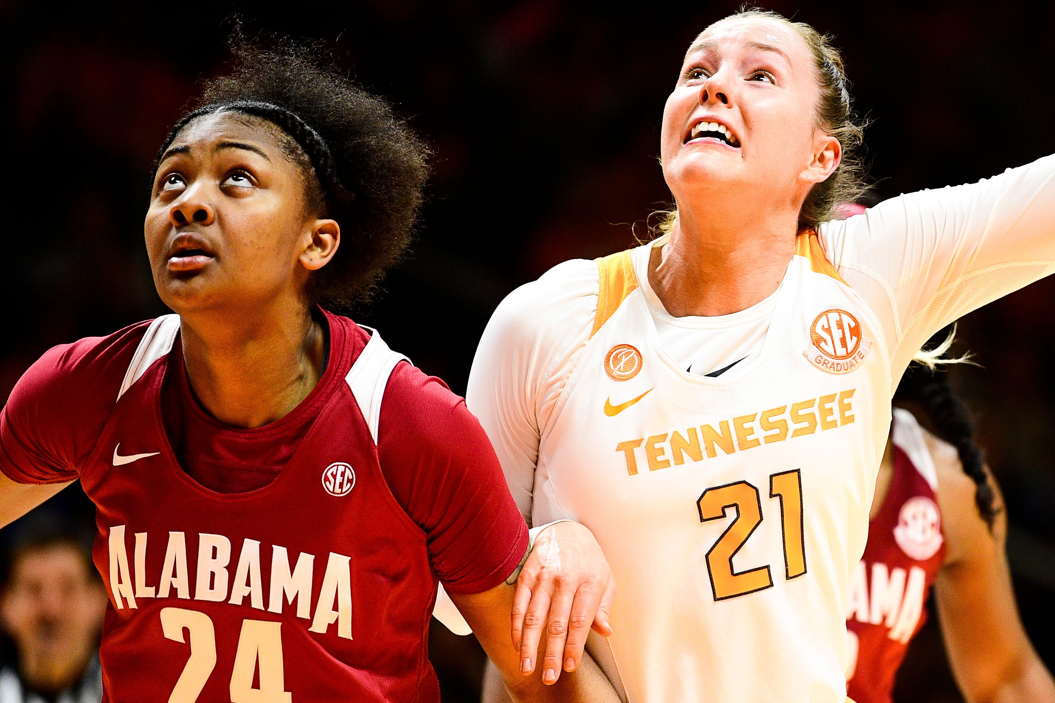Lady Vols-Alabama basketball series