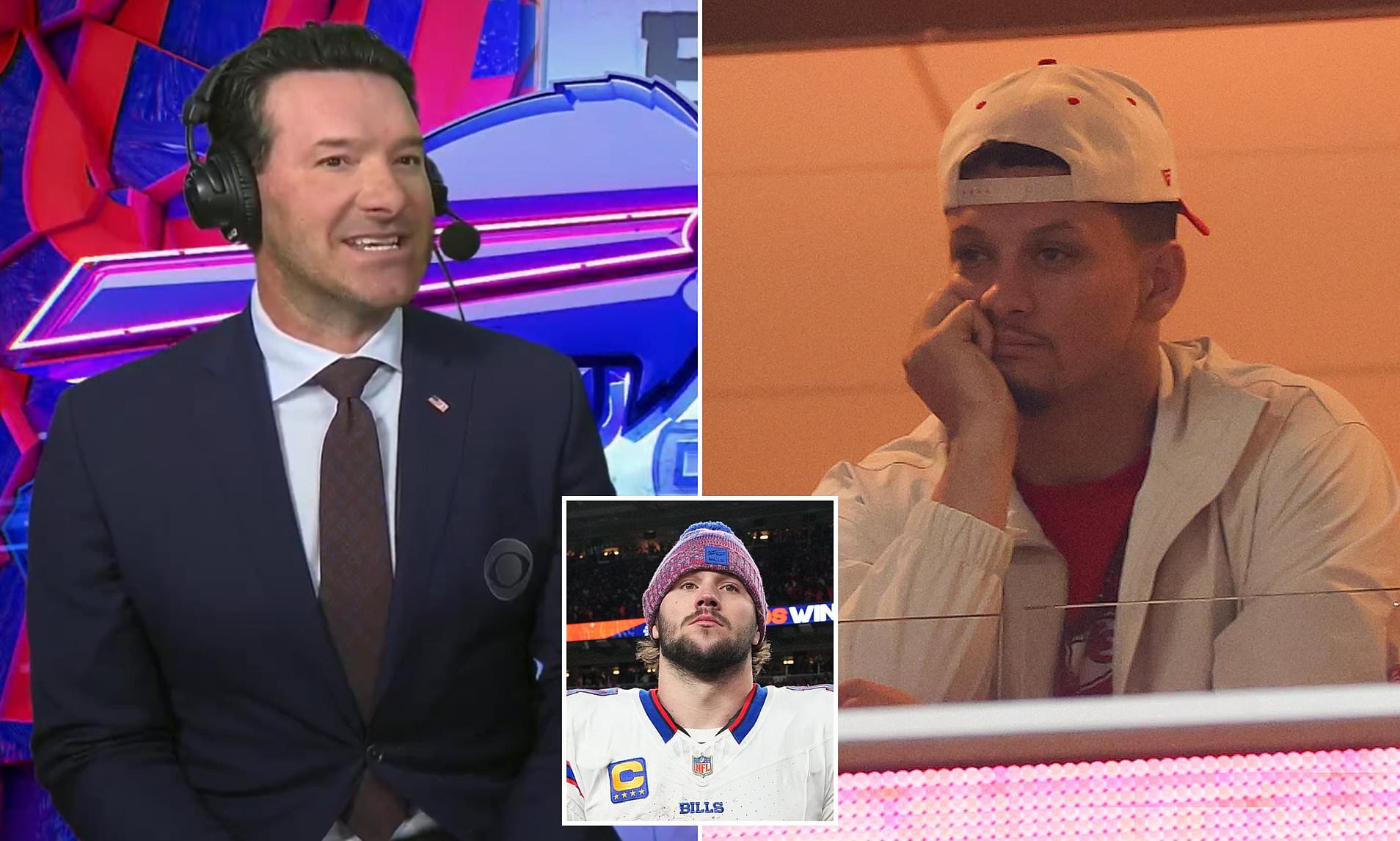 Tony Romo makes excruciating Patrick Mahomes error during analysis of ...