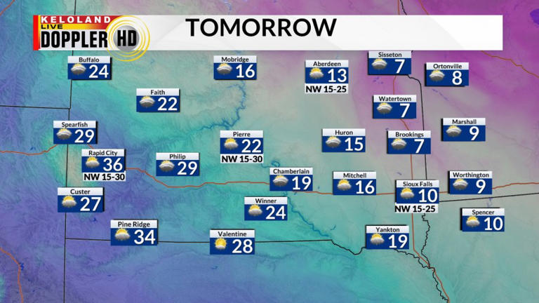 Storm Center AM update: Windy into Monday; cold late week outlook