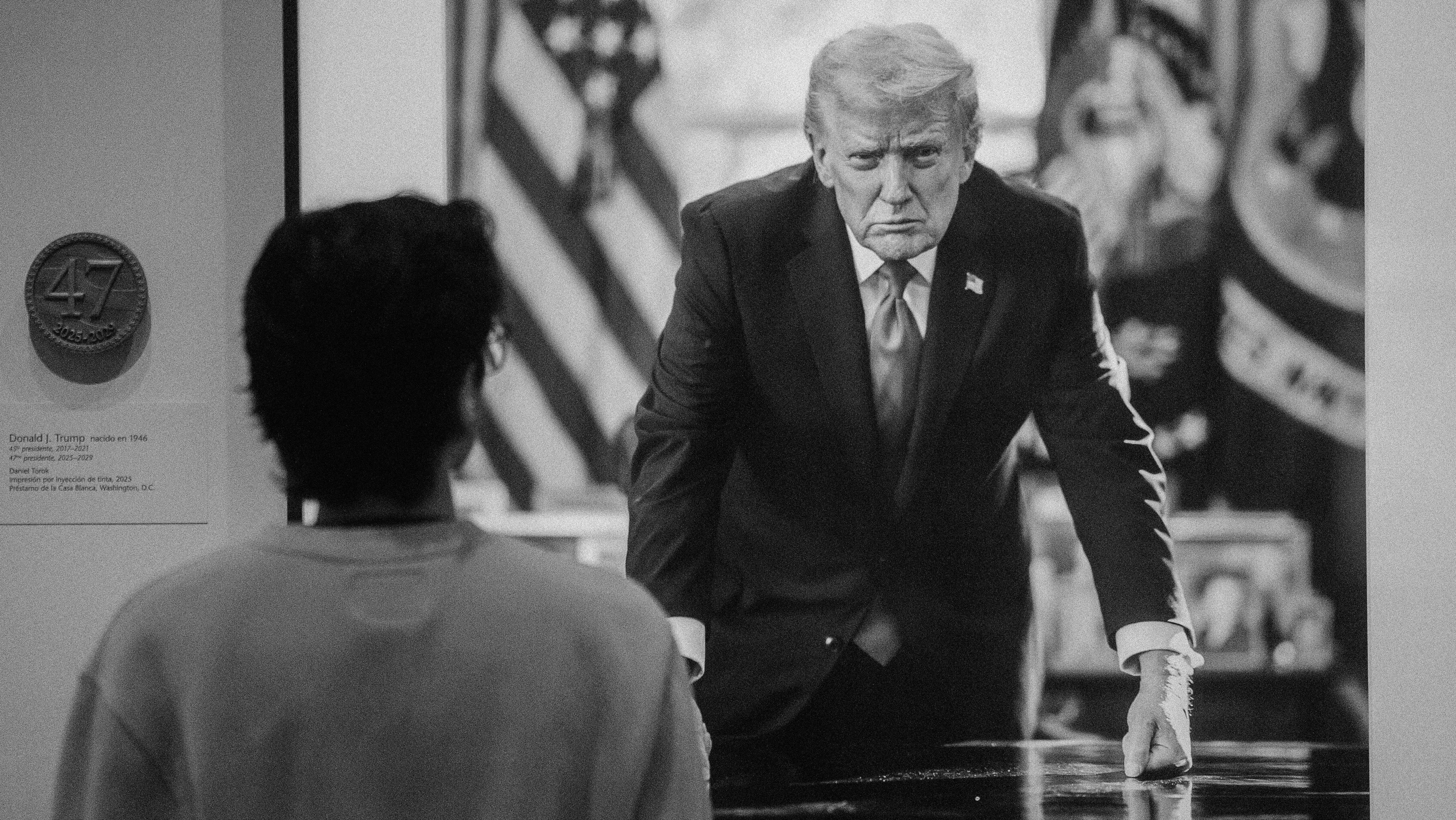 Take a close look at Trump’s portrait