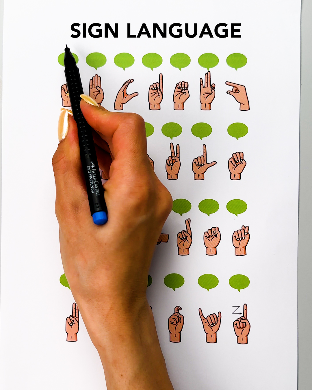 Learn sign language fast 🤟