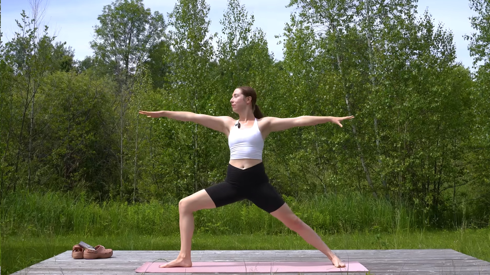 Fifteen minute intermediate yoga routine to ignite power