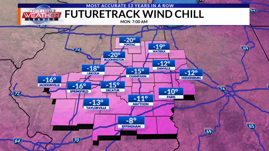 Weather now: Arctic air invades tonight, bringing wind chills of -10 to ...