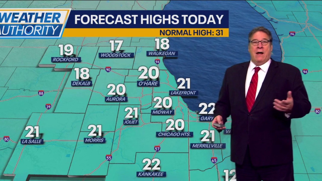 Chicago weather: Bitter cold temps for Bears gameday