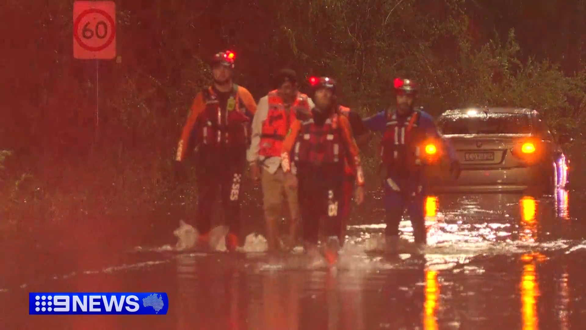 Landslide almost takes out Sydney home as flash floods and storms ...