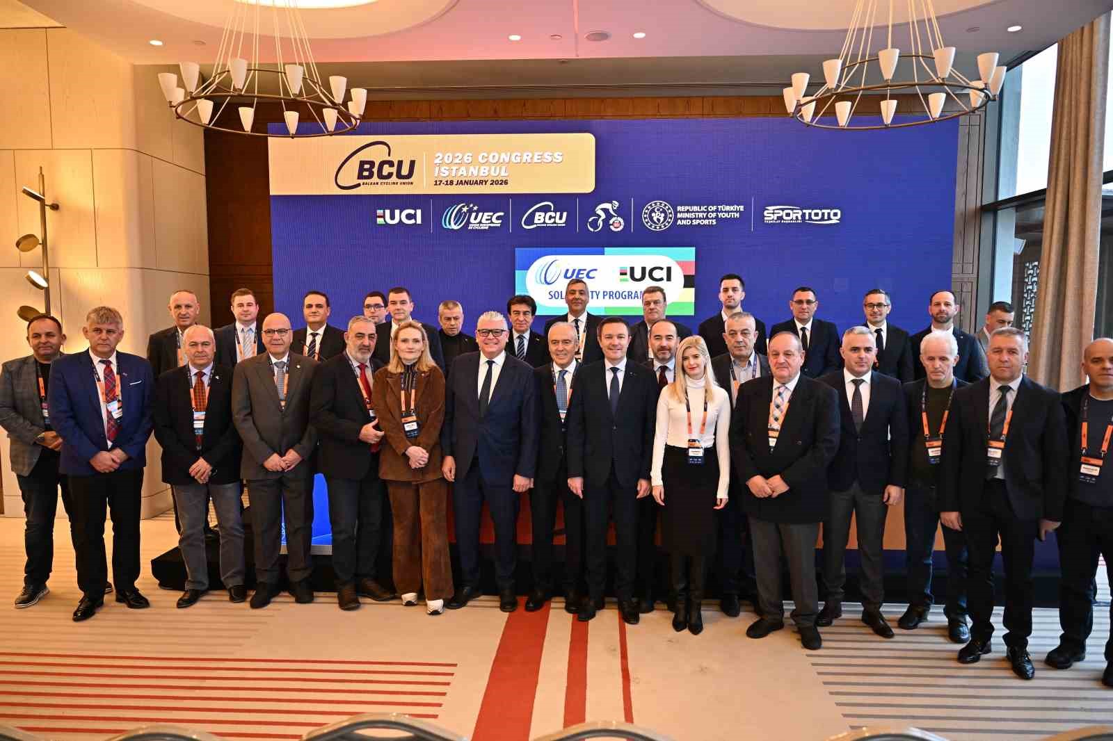 Balkan Bisiklet Birliği 2026 kongresi İstanbul’da gerçekleştirildi