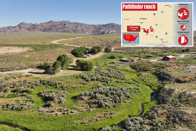Mystery buyer of $79.5M Wyoming ranch 4 times the size of NYC — and ...
