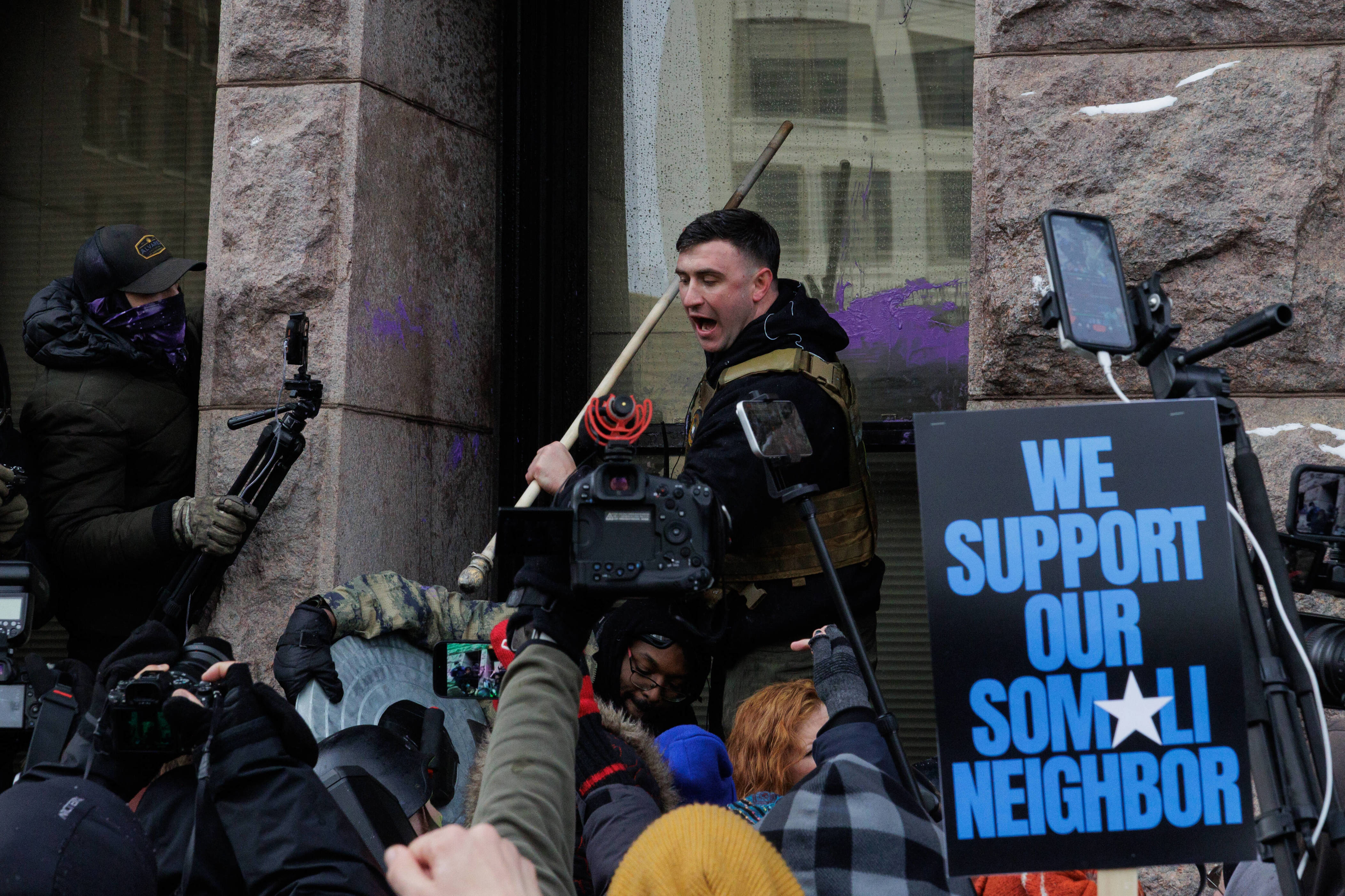 Was Jake Lang stabbed? Viral claims explored as Conservative activist ...