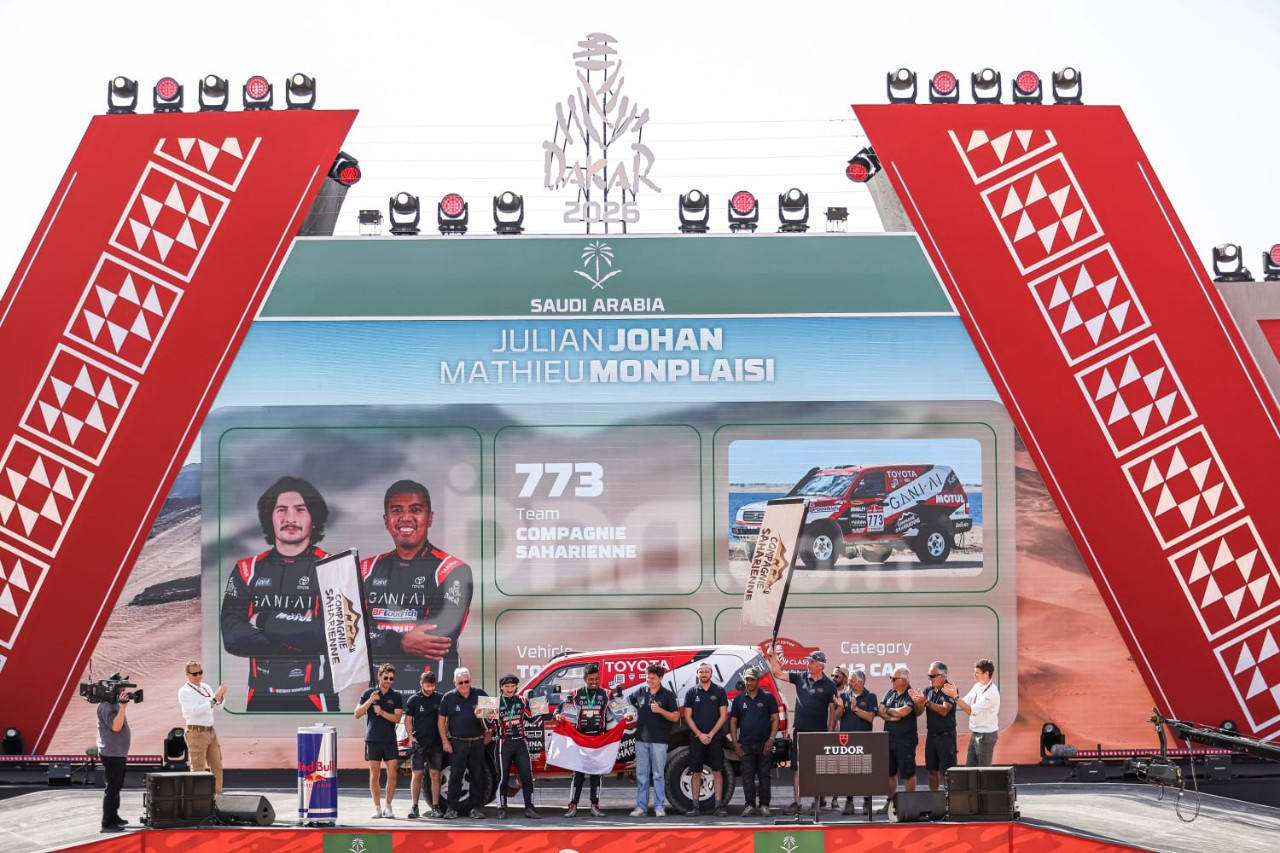 Debut sensasional! Jeje langsung tembus 5 besar Rally Dakar 2026