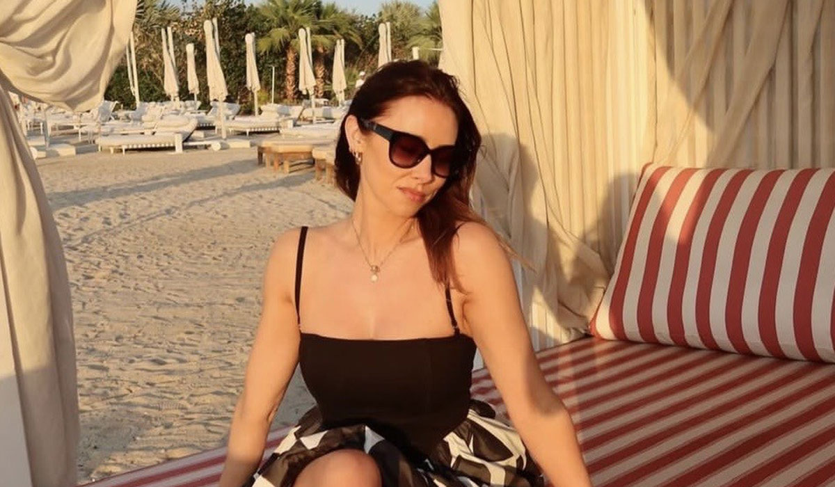 Una Healy enjoys luxury Dubai holiday with Traitors star