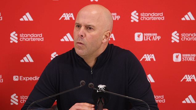 Liverpool 1-1 Burnley: Arne Slot post-match press conference