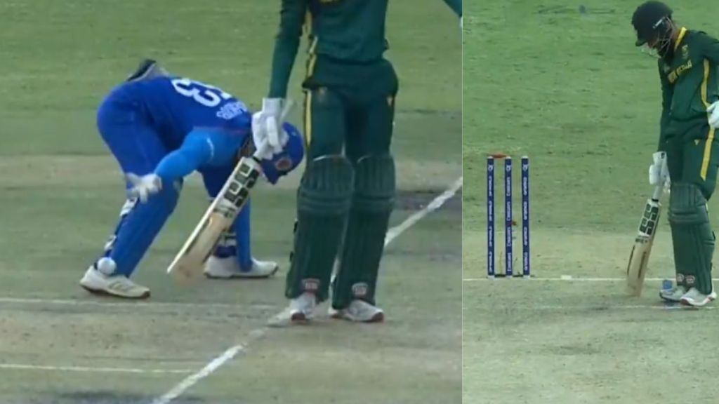 Watch: Afghanistan U19 captain pulls off MS Dhoni-style run-out