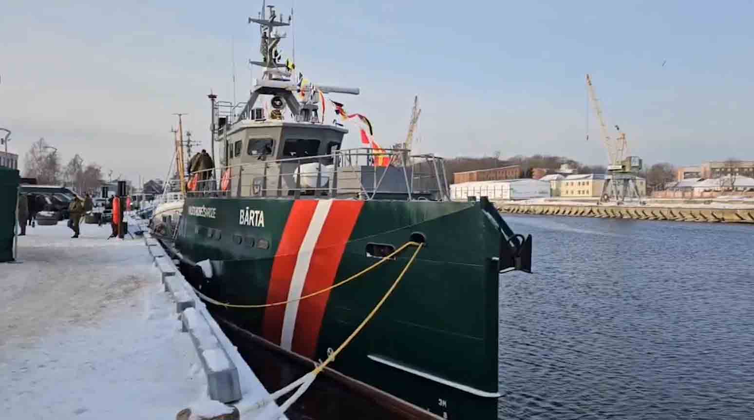Baltic Workboats delivers modernized Barta patrol boat to Latvia