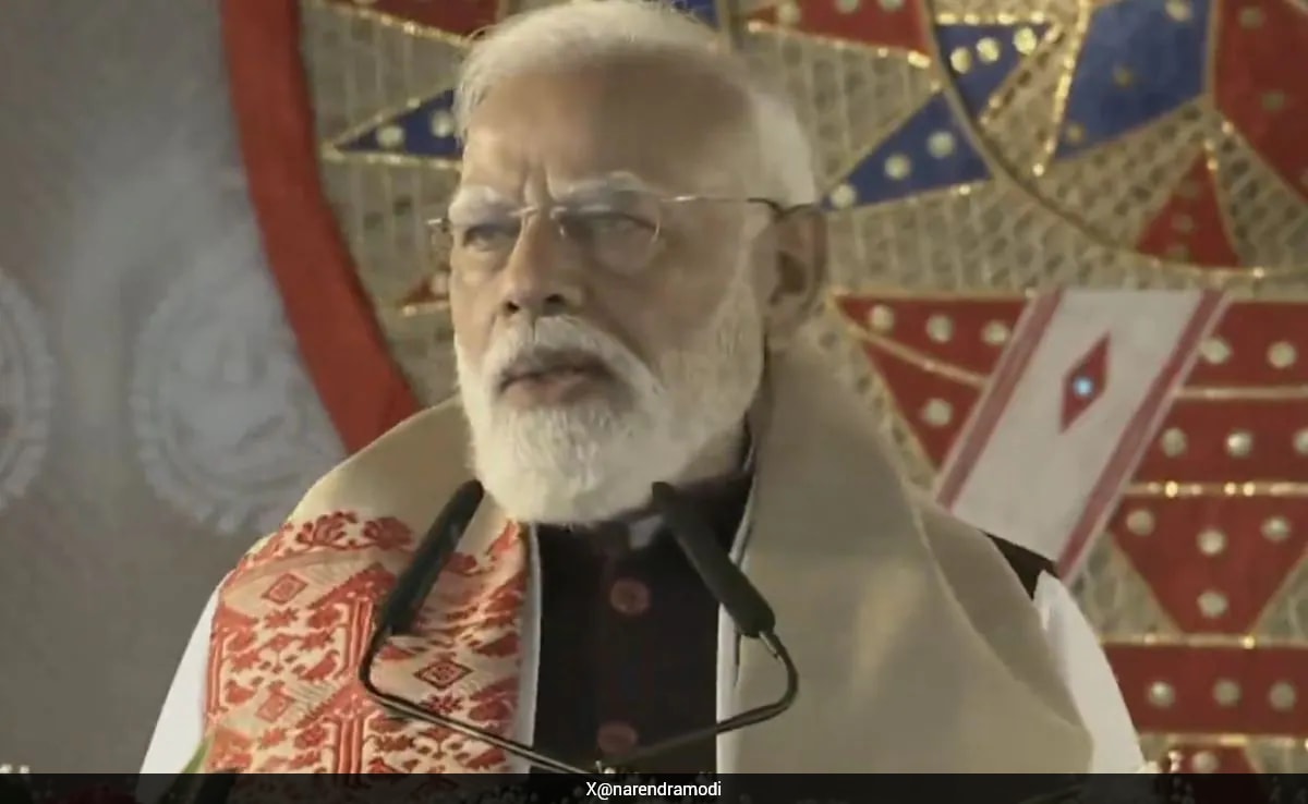 Land handed to infiltrators for votes during Congress rule in Assam: PM ...