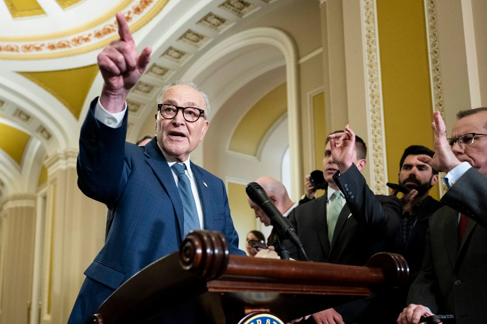 US Senate Democratic leader seeks to block Trump's Greenland tariffs