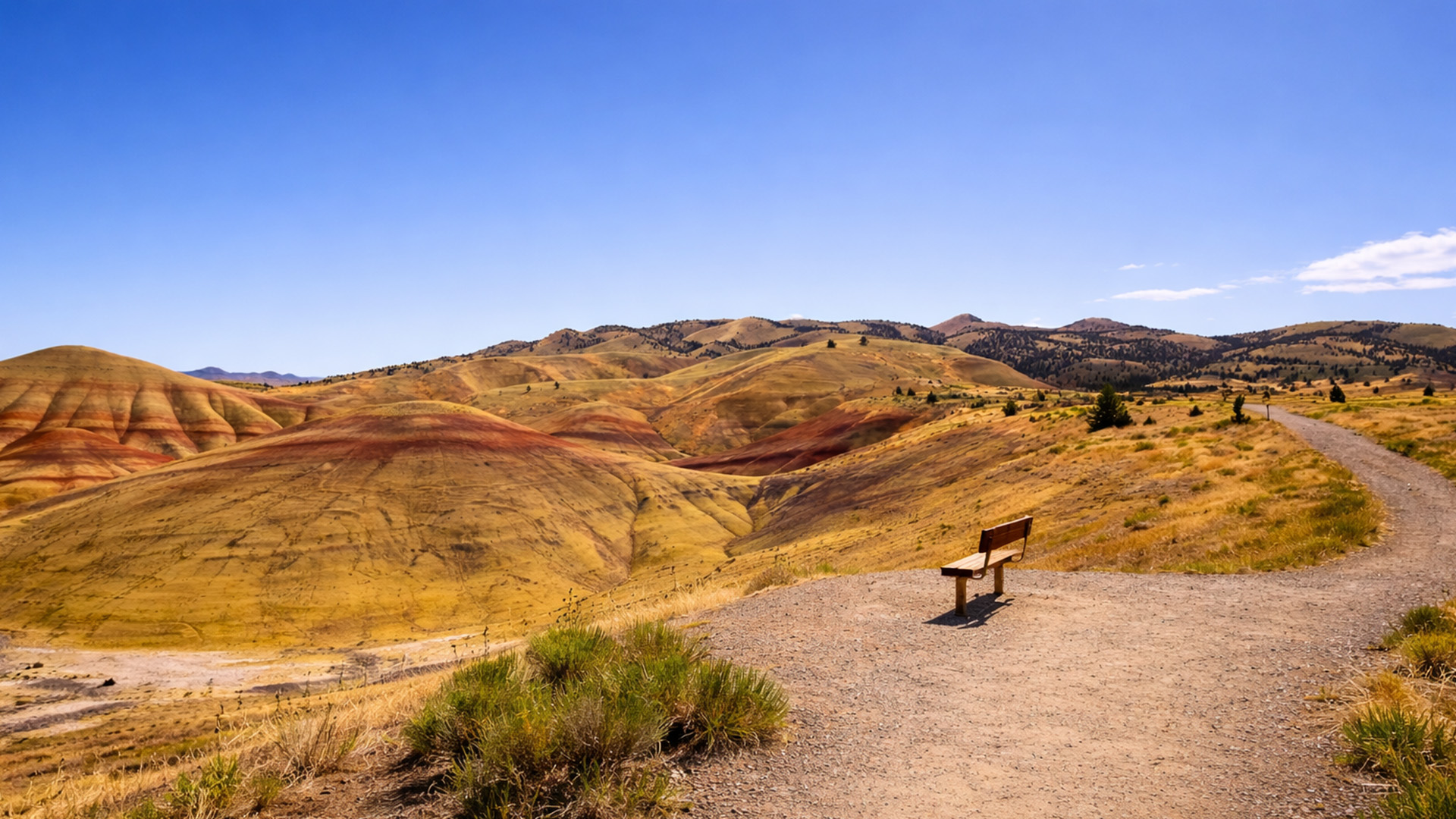 Painted Hills Oregon – naturens fargesprakende underverk (4K)