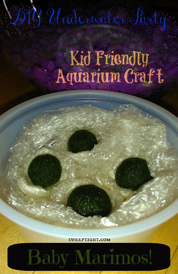 DIY mini aquarium – activities for kids