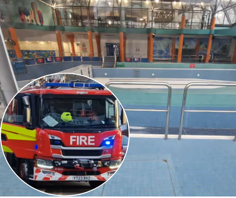 Three fire engines rush to Ponds Forge as emergency crews enter building