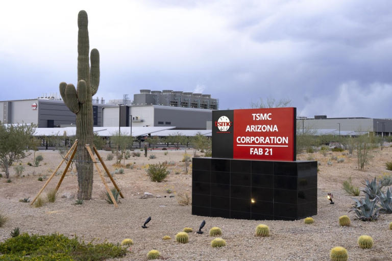 Taiwan’s flagship chip maker charts a future beyond Taiwan