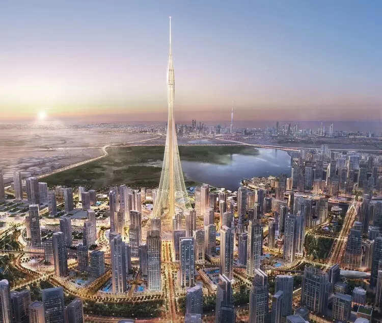 Burj Khalifa's competitor Dubai Creek Tower is rising again: Emaar to ...