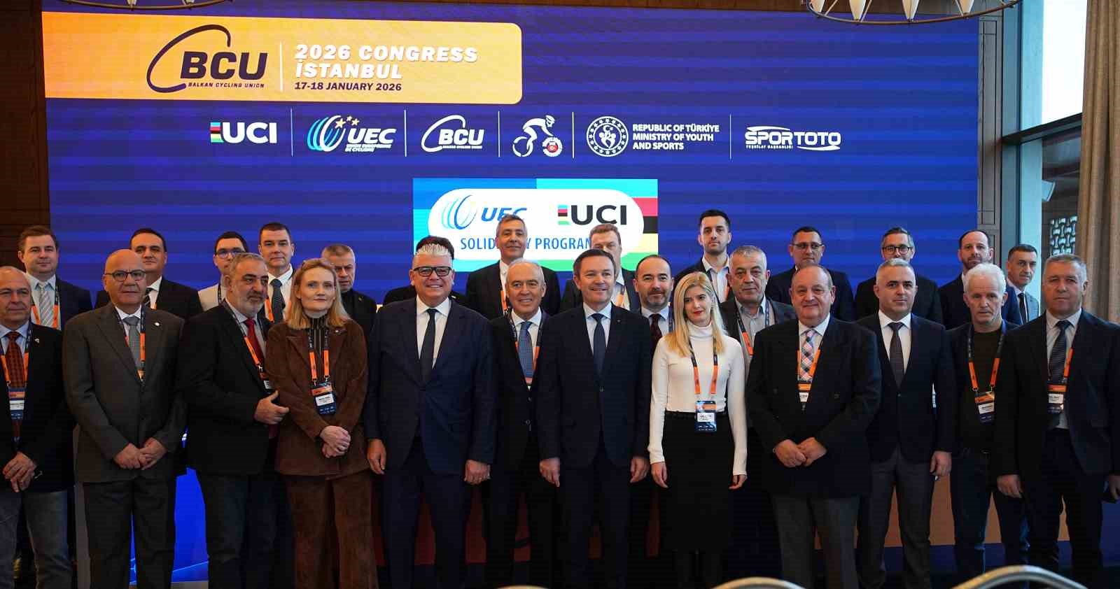 Balkan Bisiklet Birliği 2026 kongresi İstanbul’da gerçekleştirildi