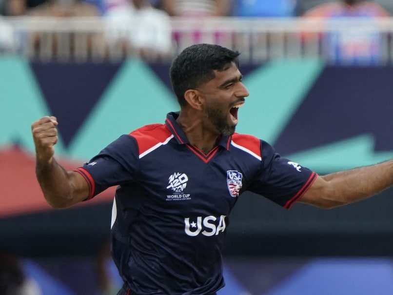 Mumbai-born USA pacer Saurabh Netravalkar, who is also an engineer at ...