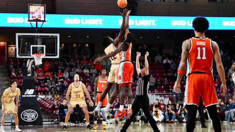 Boston College men's basketball's home overtime win over Syracuse in ...