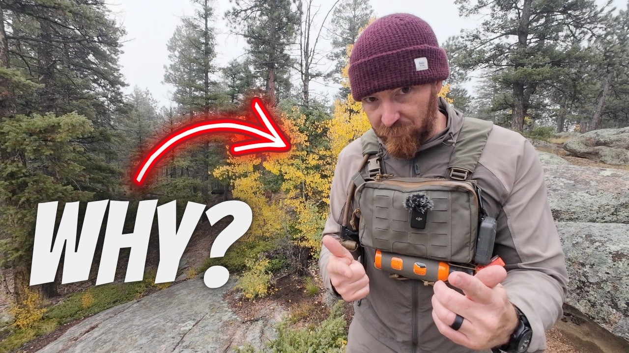 Why I never hike without a tactical chest pack