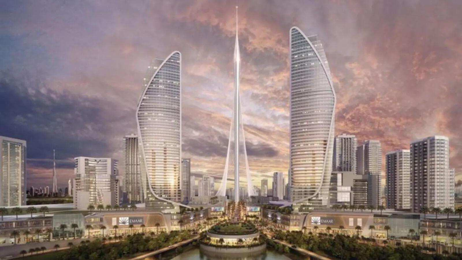 Burj Khalifa's competitor Dubai Creek Tower is rising again: Emaar to ...