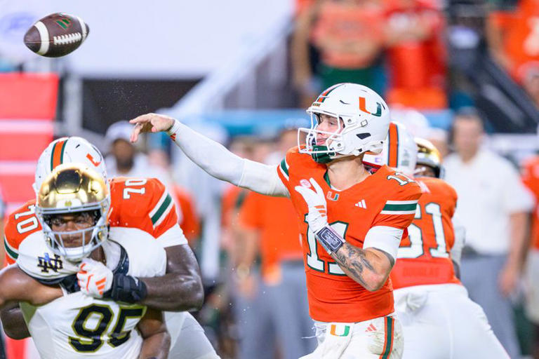Miami QB Carson Beck takes subtle dig at SEC after playoff disappointment