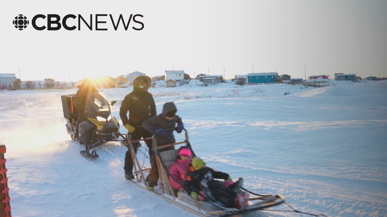 Watch youth learn to dog sled in Behchokǫ̀
