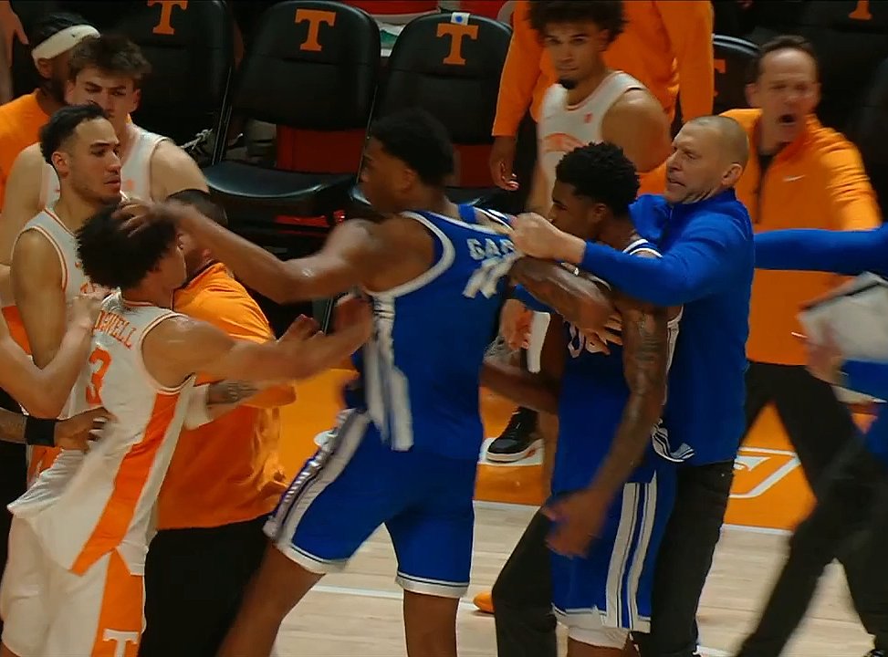 Mark Pope was holding on for dear life to pull Otega Oweh and Brandon ...