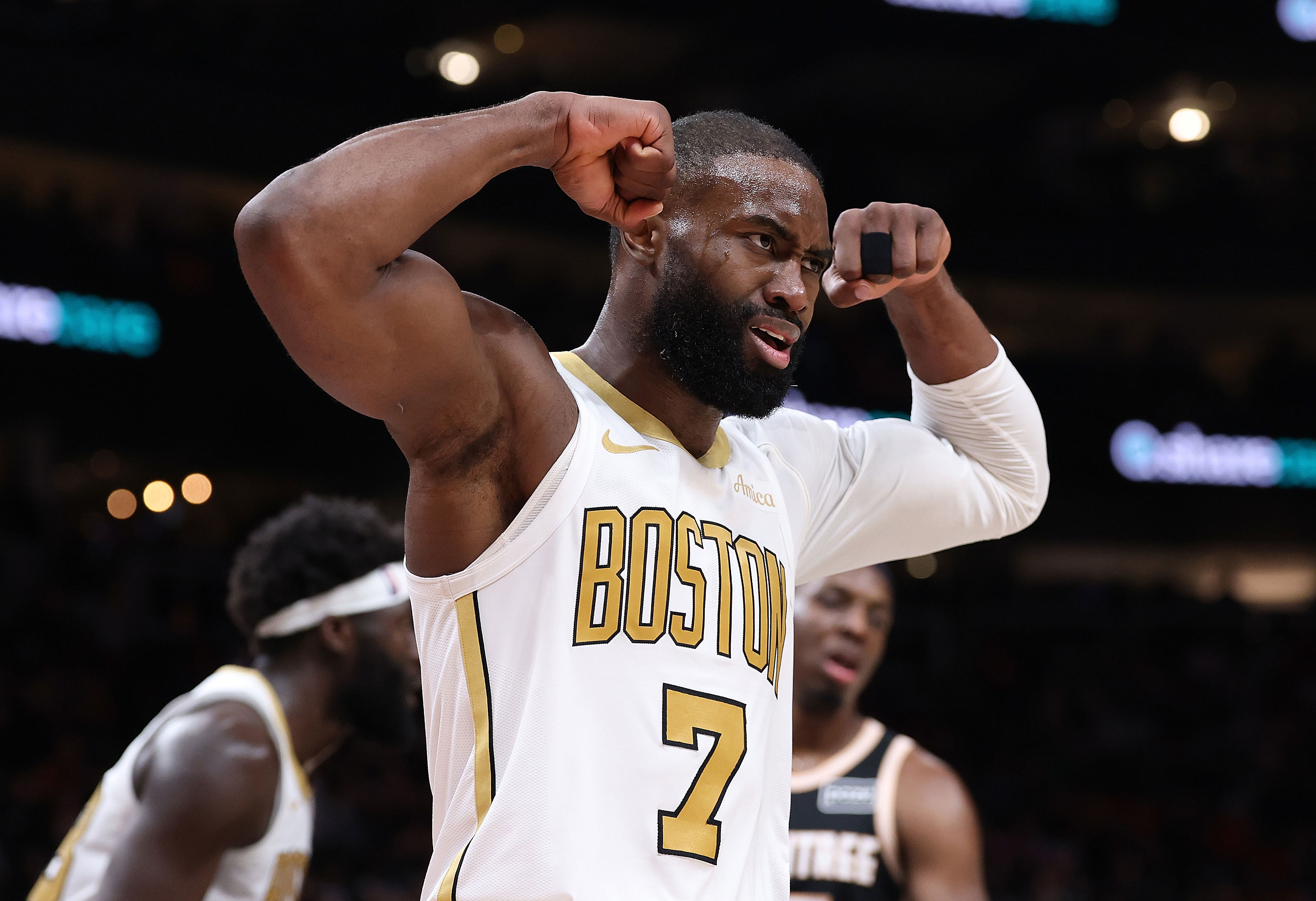 “Toughness and grace” fueled second-quarter Celtics barrage of Hawks