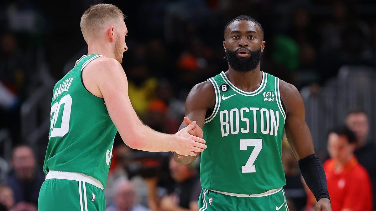 Celtics forward makes franchise history in win over Hawks
