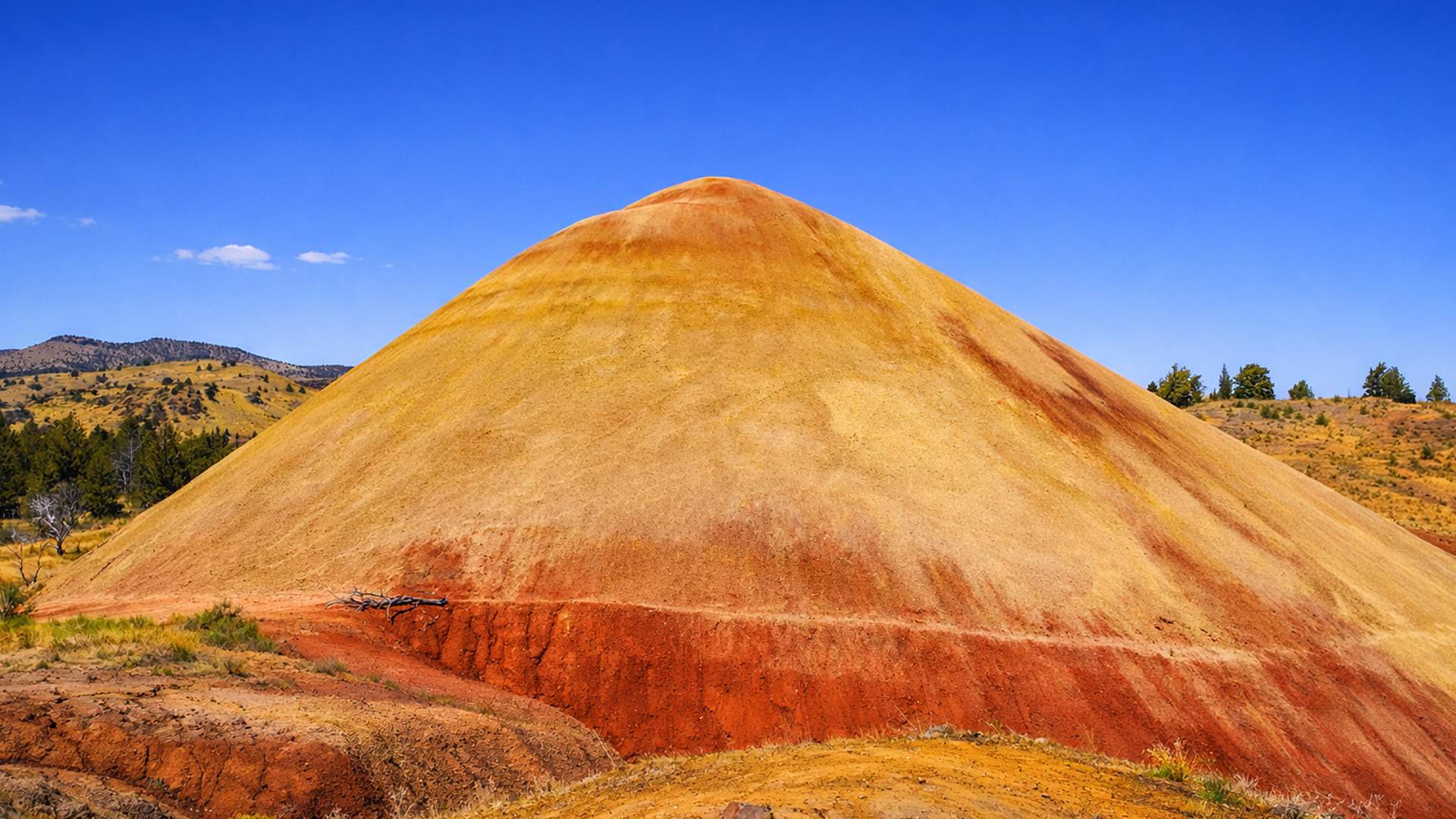 Oregon Painted Hills: John Day Fosil yataklarında muhteşem manzaralar (4K)