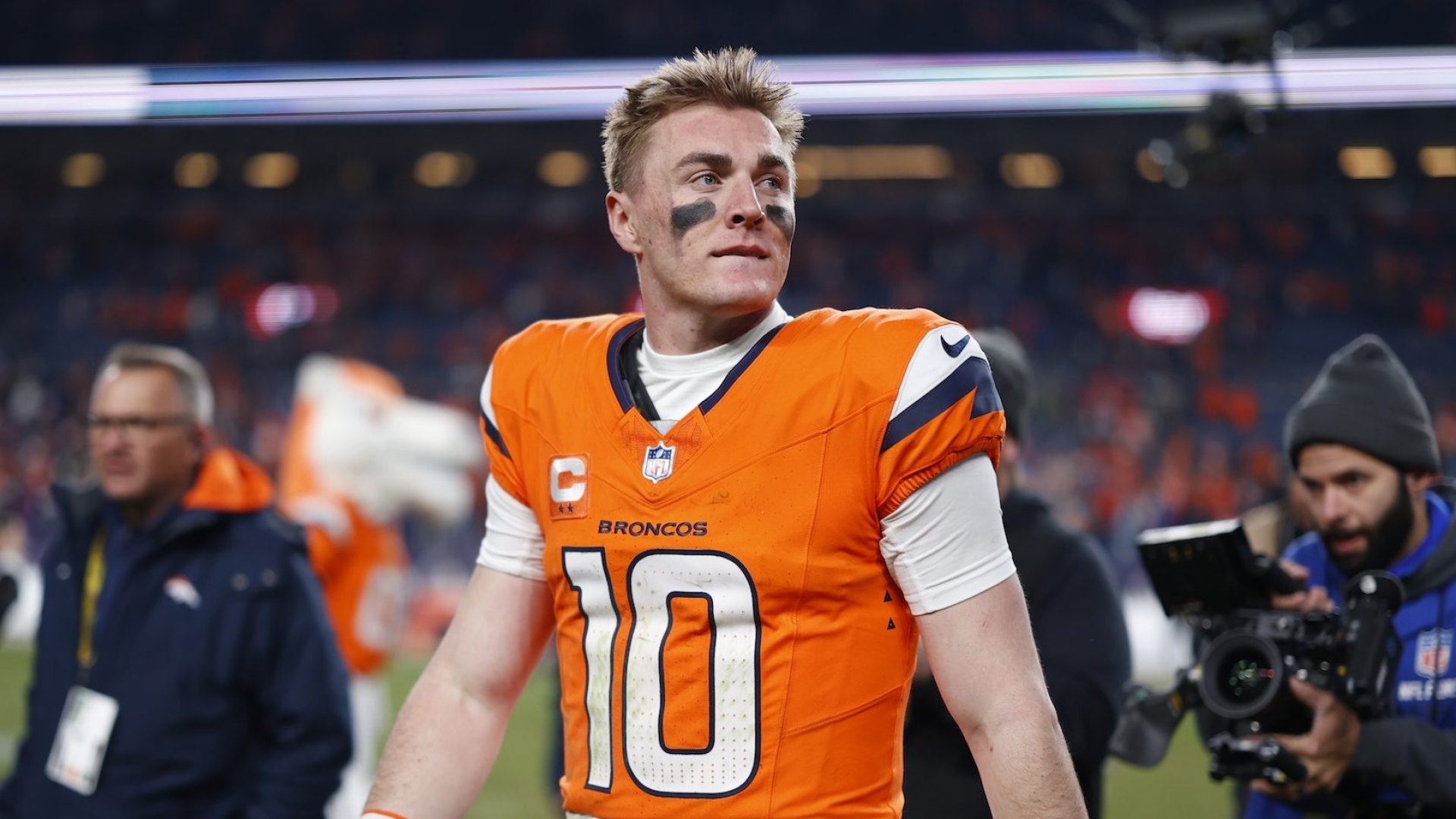 Denver Broncos QB Bo Nix suffers season-ending ankle injury during playoffs