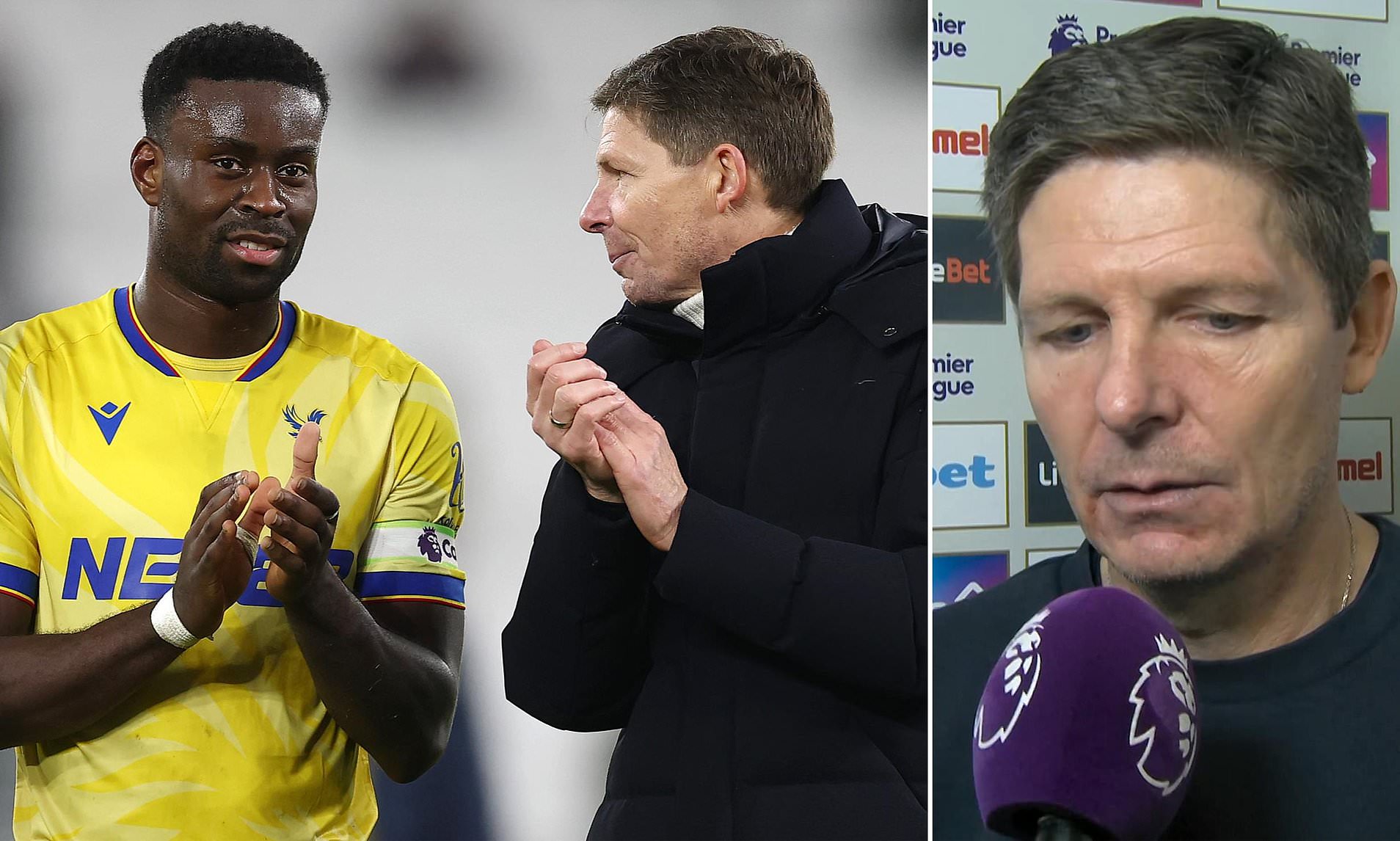 Palace consider SACKING Oliver Glasner after furious reaction to Marc ...