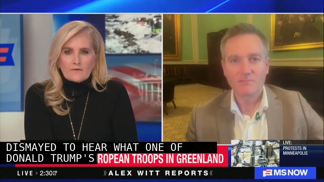 Danish MP slams Trump's advisor on US news show