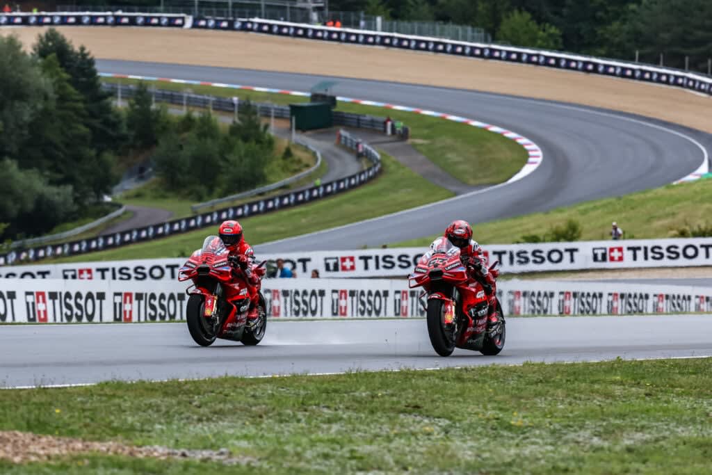 Francesco Bagnaia told why he's lucky to be 'incredible' Marc Marquez's ...