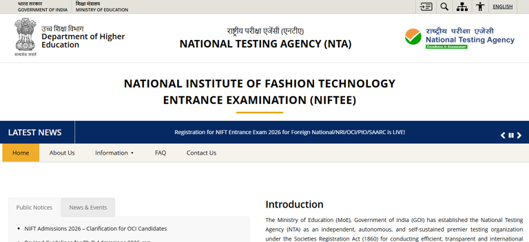 NIFT 2026 registration ends tomorrow: Last chance to apply with late ...