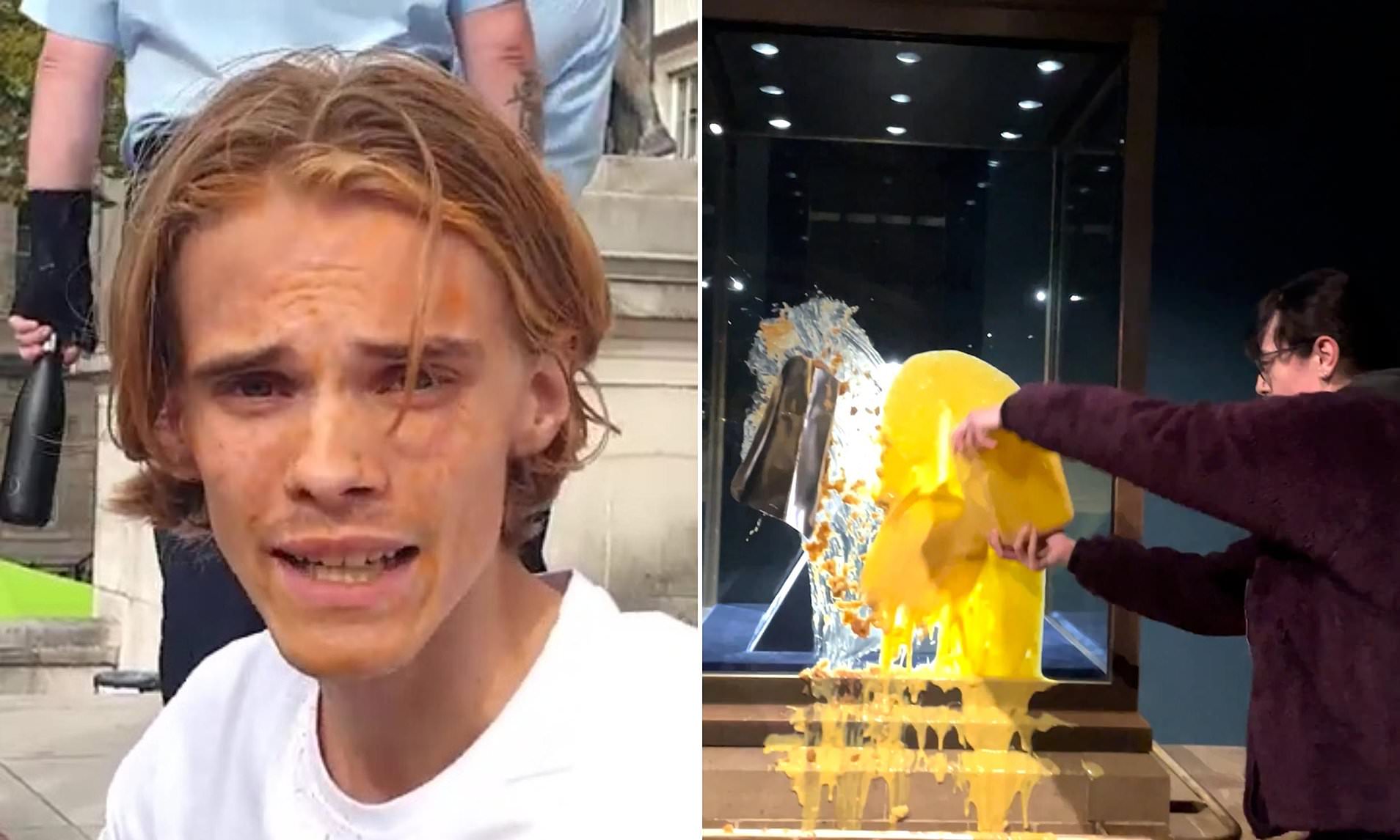 Anti-capitalist group that threw custard over the Crown Jewels plans ...