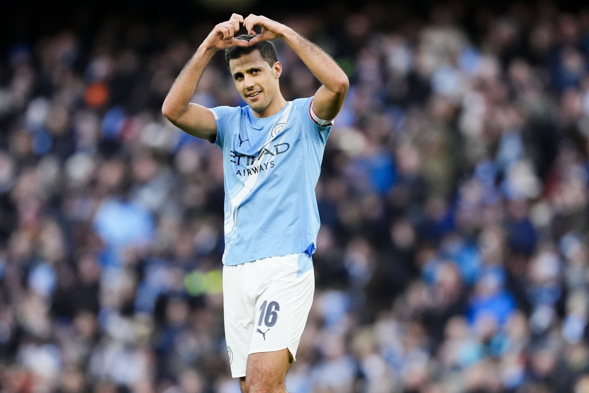 Rodri promises Man City will fight until the end in title race
