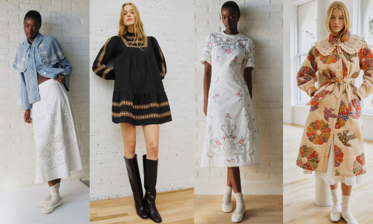 Hurry – the bohemian Sézane x Sea New York collaboration is the winter ...