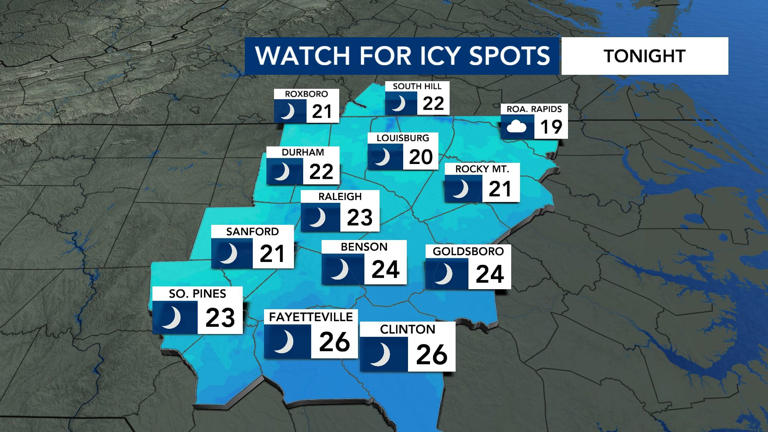 Weather alert day: Small window of snow mixing with rain; icy roads ...