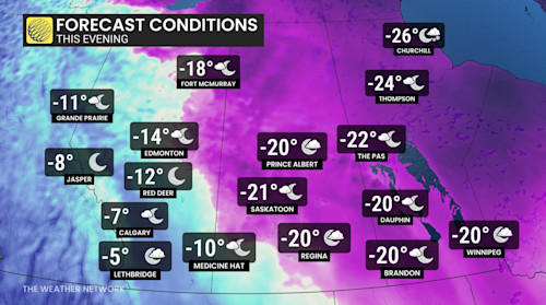Blowing snow, blizzard conditions to create dangerous travel in Man., Sask.