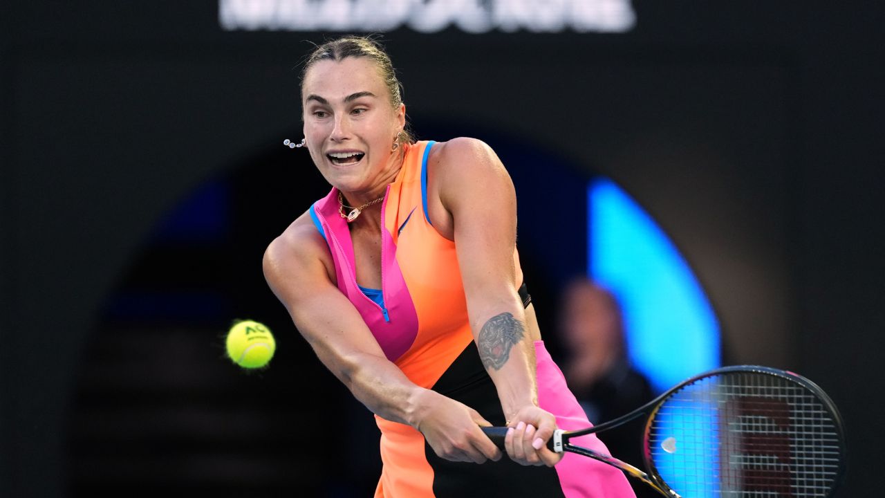 Top-ranked Sabalenka and Alcaraz advance on opening day at the ...