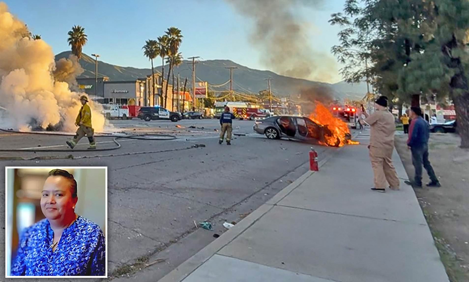 Heartbreak as mom-of-four is killed in fiery car crash caused by ...