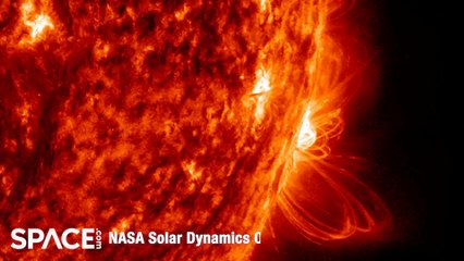 An active sunspot blasted a major X8.7 class solar flare