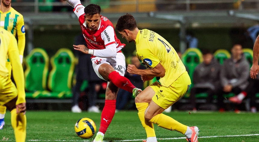 Penálti nos descontos garante regresso do Sporting de Braga aos triunfos