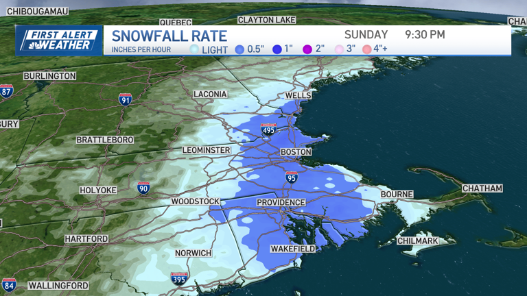 First alert: Snow totals still rising, up to 9 inches possible in parts ...